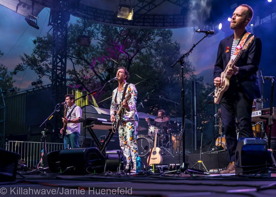 In Focus: Guster Strikes SummerStage in Central Park like Lightning