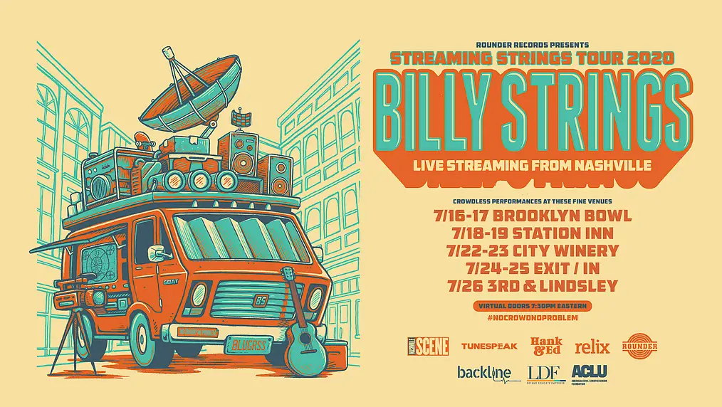 Billy Strings Announces Streaming Strings 2020 Tour