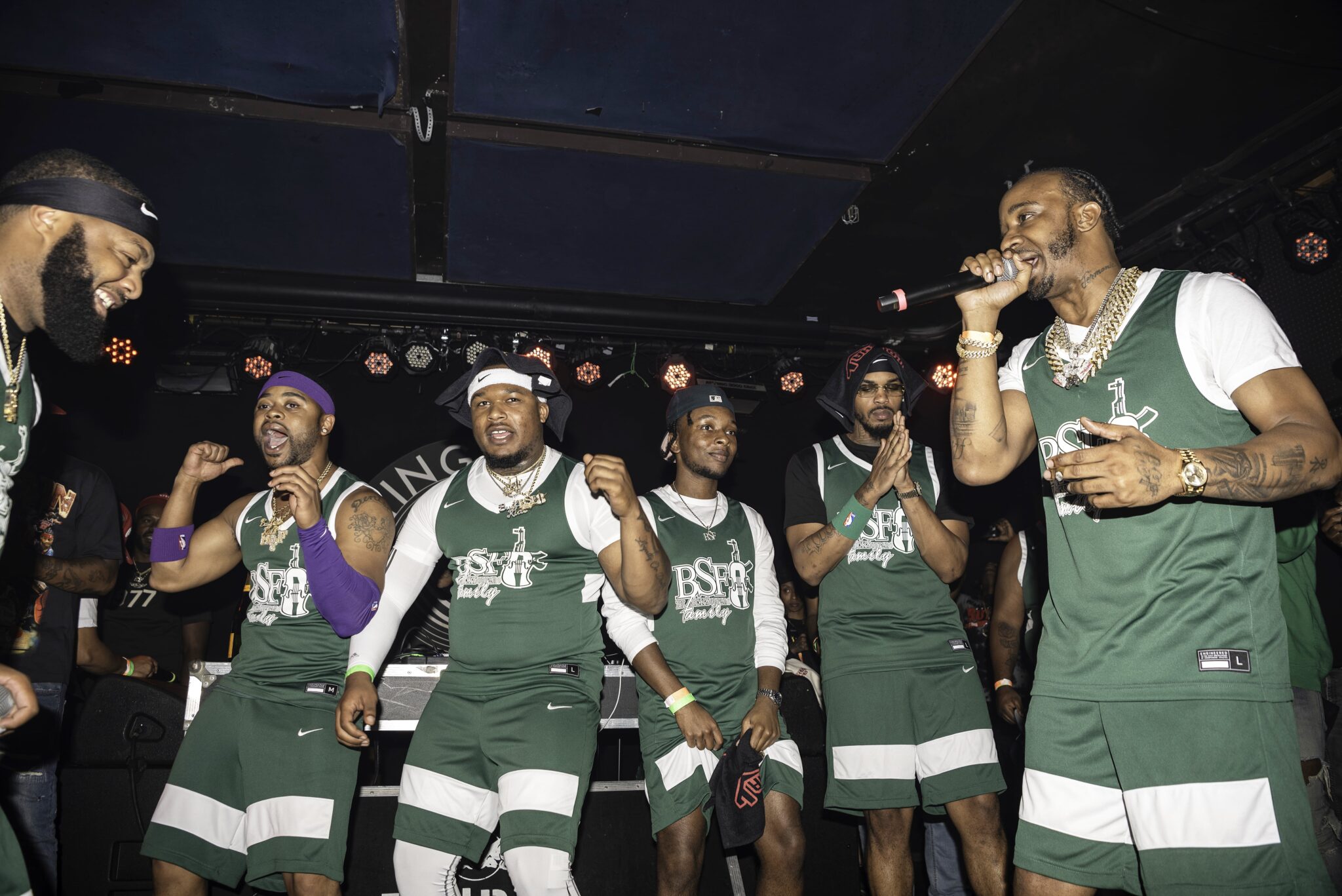 BSF Takeover At The Closing Knitting Factory