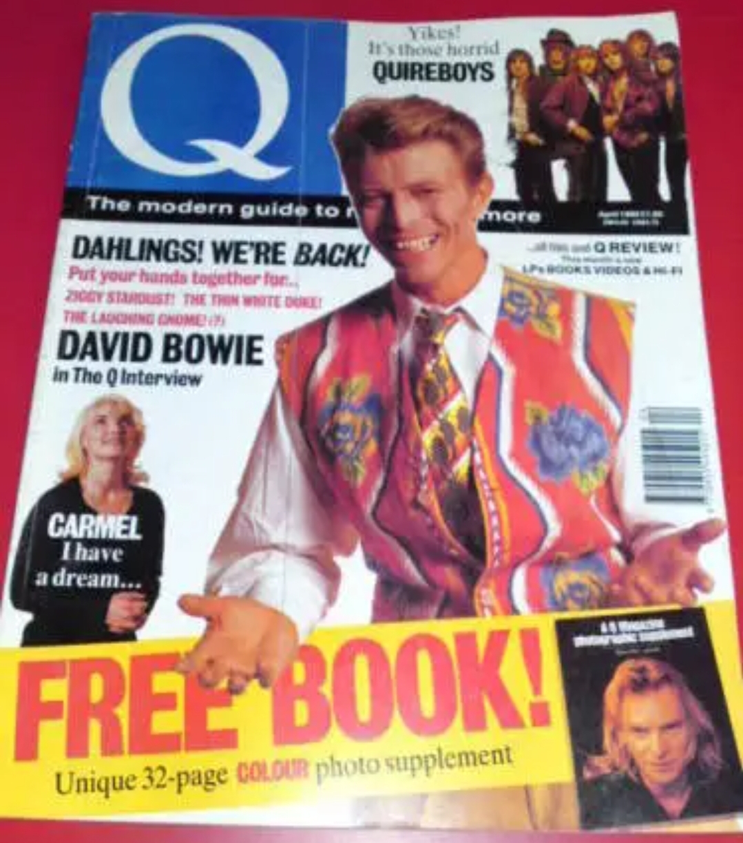 David Bowie "Sound + Vision" Tour at SPAC - July 7, 1990