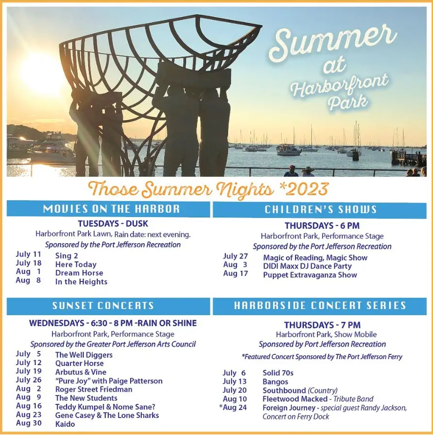 Port Jefferson Home To Live Music All Summer