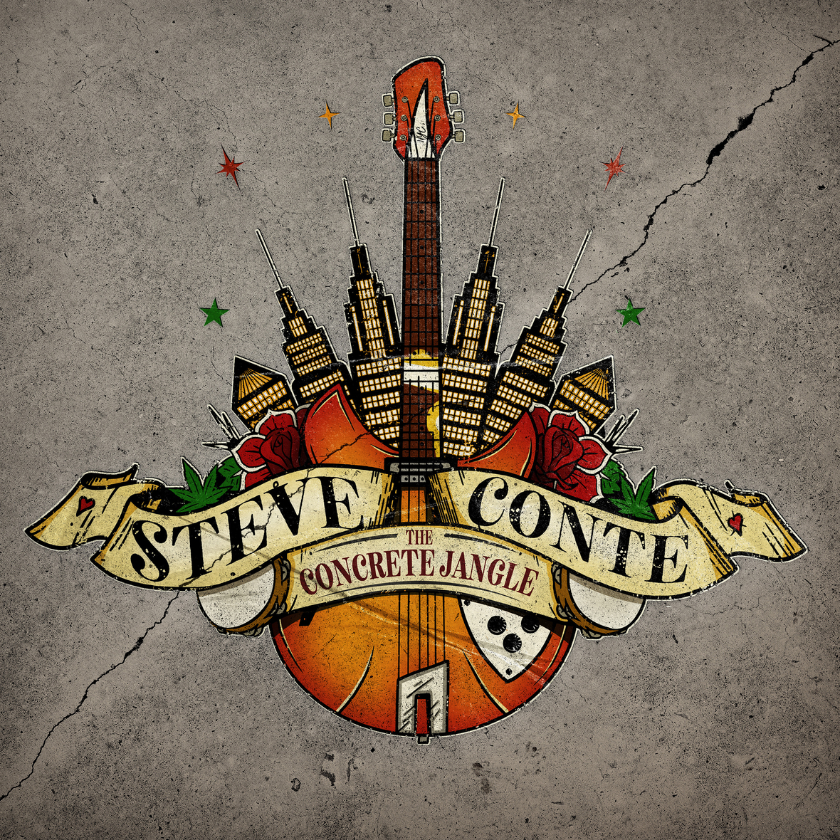Steve Conte Announces Latest Album, 'The Concrete Jangle'