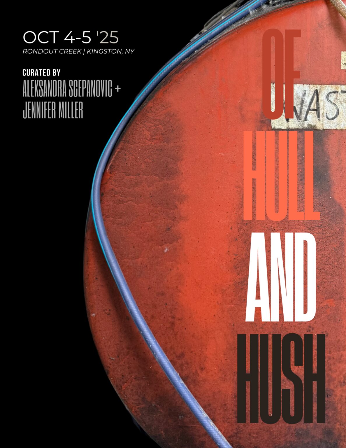 Of Hull and Hush Art Exhibition Reimagines Rondout Creek