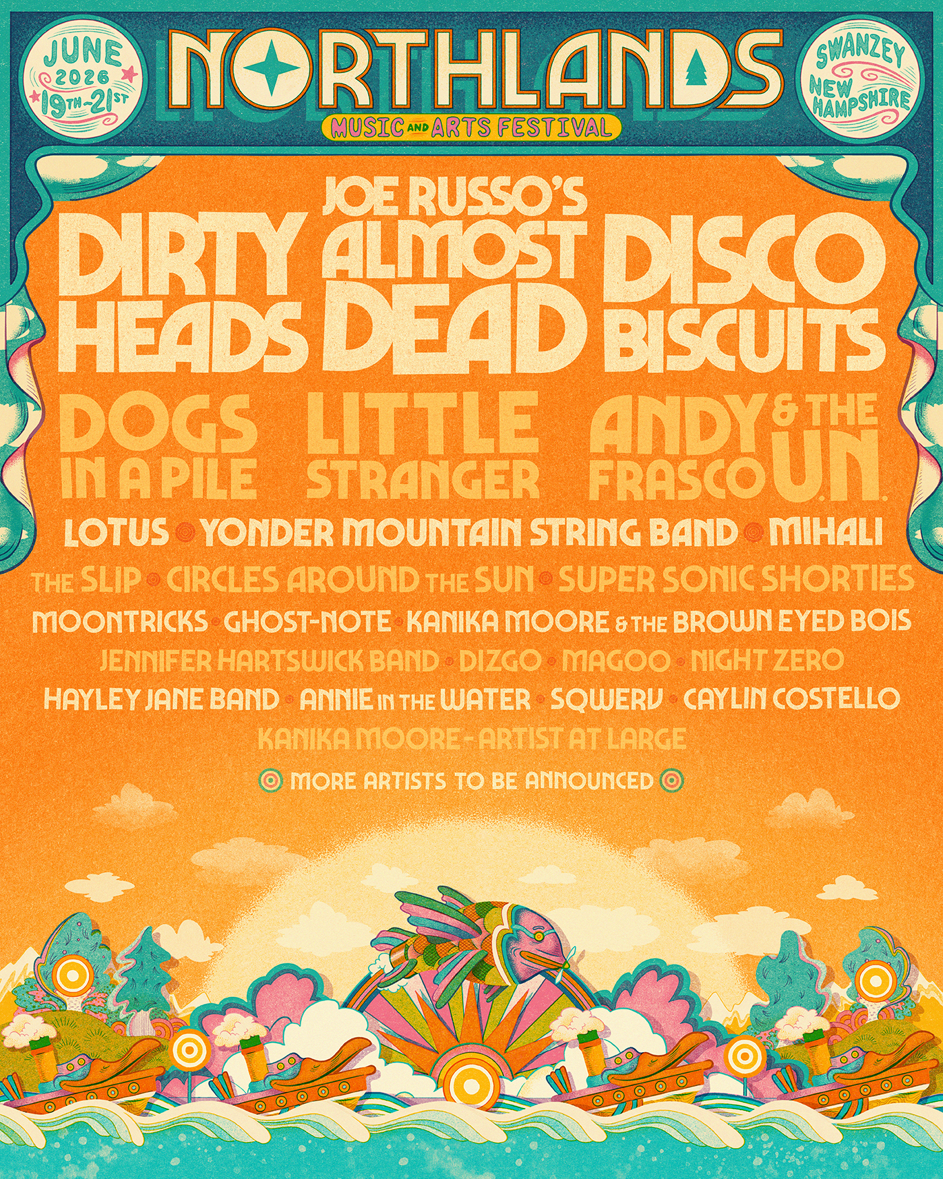 Northlands Music and Arts Festival 2026 Lineup